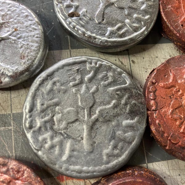 VIKING RUNIC COMPASS - (2 Sided) Graphite Coin Mold - Etsy