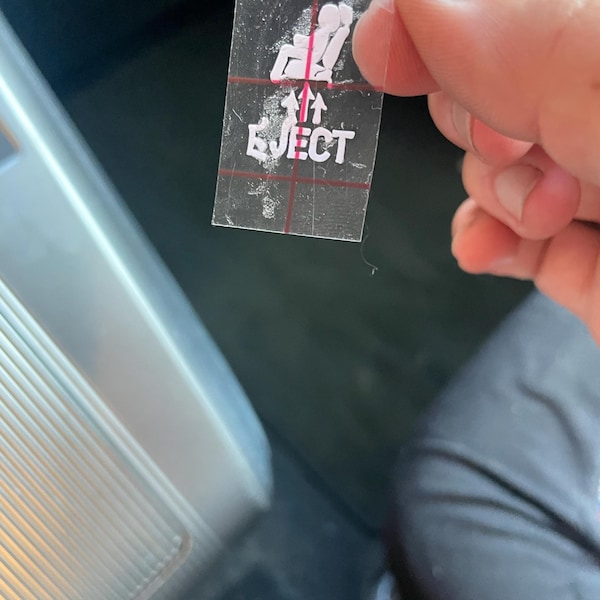 Funny Eject Button Car Decal: Universal Fit - Etsy
