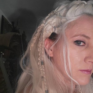 Light Elf Lace Front Wig Including Hair Accessories, Elven Wig, Cosplay ...