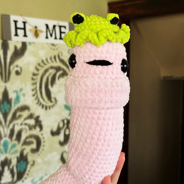 Worm Friend Amigurumi Pattern - Etsy