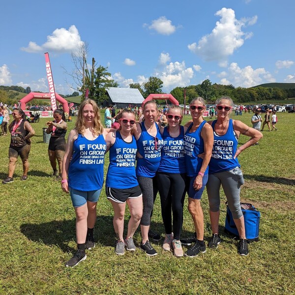 If Found on Ground Please Drag Across Finish Line, Mud Run Tank Top ...