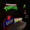 Back to the Future BTTF Logo LED Lightbox Fully Dimmable & Powered by ...