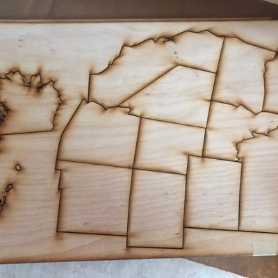 Rustic USA Map, Travel Gift, United States Travel Map, Wall Art, DIY ...