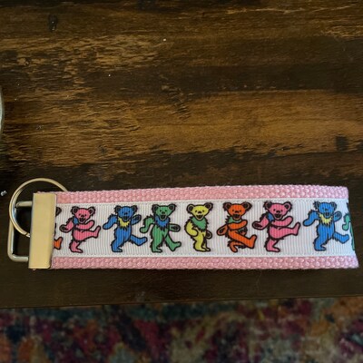 Van Gogh Starry Night Key Fob Wristlet Keychain Keyring - Etsy