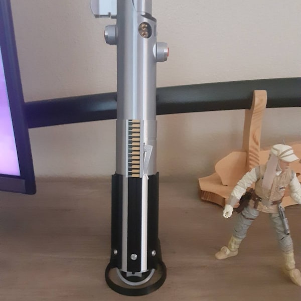 Luke Skywalker Lightsaber ESB Graflex Full Size Prop Replica Inspired ...