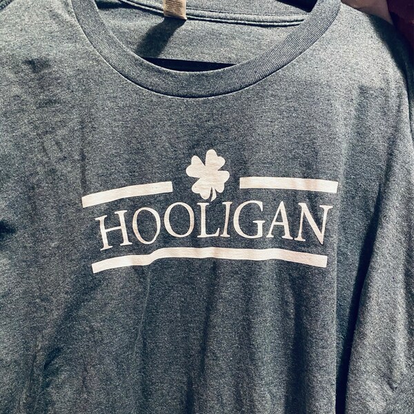 Hooligan, Irish Hooligan T-shirt, Funny T Shirts for Men | T Shirts for ...