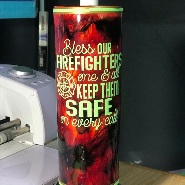 Bless Our Firefighters Svg/dxf/jpeg/png | Firefighter Svg | Thin Red ...