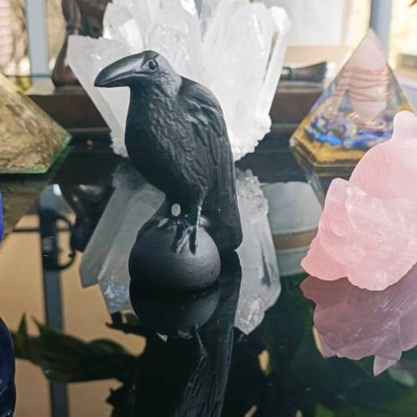 3.4'' Natural Hand Carved Yooperlite Gargoyle，crystal Skull，gargoyle ...