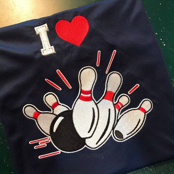 Pins Ball Embroidery Design |sport Embroidery Design | Game Embroidery ...