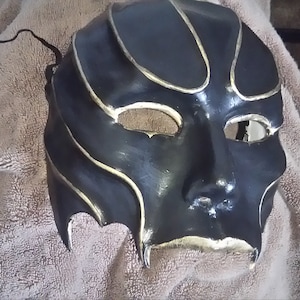 Vampire: Half Face Resin Mask - Etsy