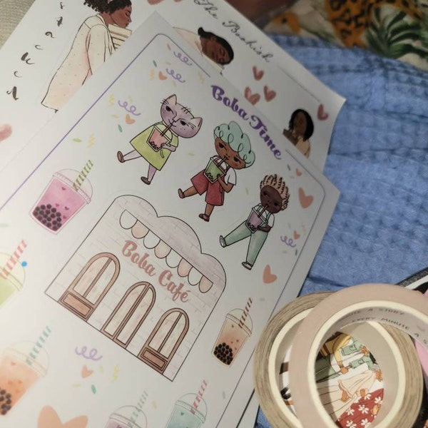 Bookish Chapter 7 Stickers, Book Lovers Stickers, Bookworm Stickers, to ...