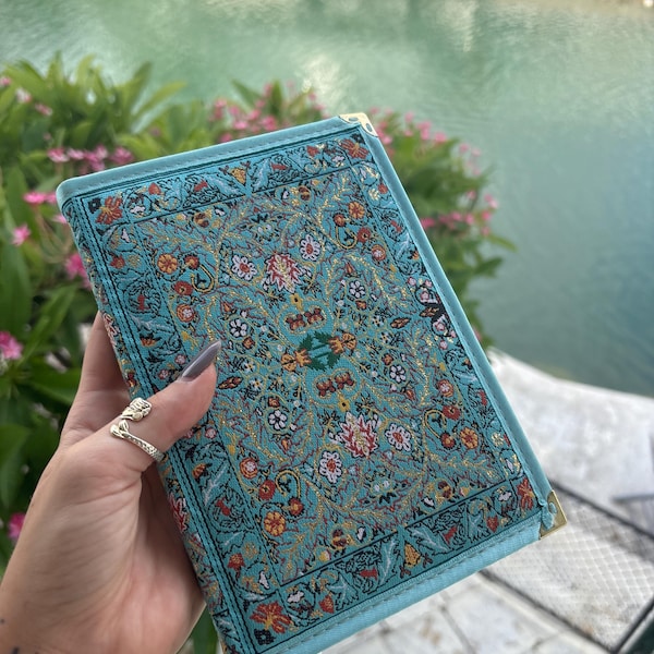 Handmade Notebook|fabric Notebook|woven Dairy Notebook|notepad for ...