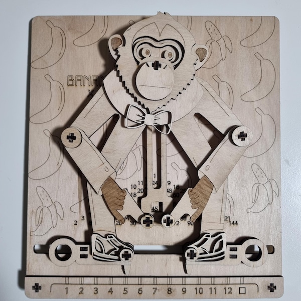 DIGITAL FILE - Kinetic Wave Automata - Moving Sculpture - Laser Cutter ...