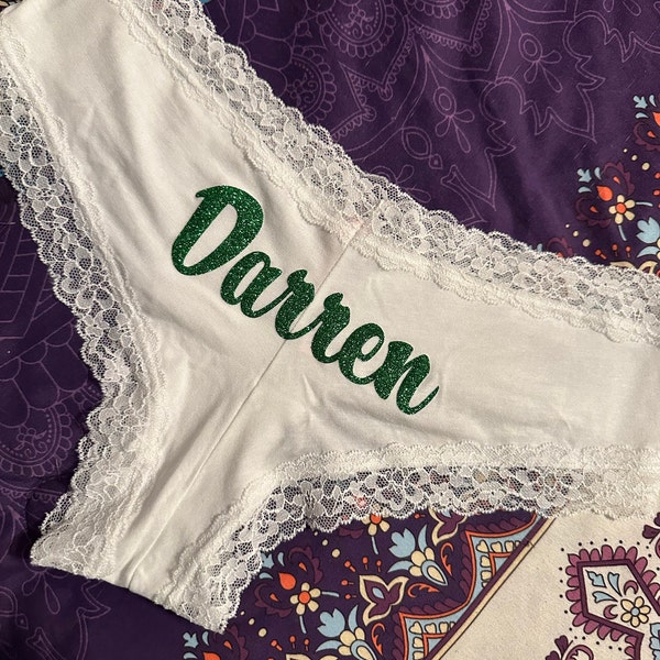 Personalized Plus Size Panties Mrs Womens Plus Size Black Cheeky With