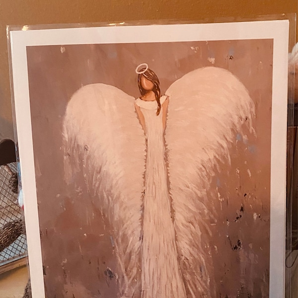 Angel Print From Original Artwork - Etsy