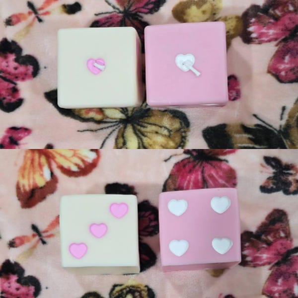 Heart Dice Candle, Dice Decor, Y2k Decor, Room Decor,retro Home Decor ...