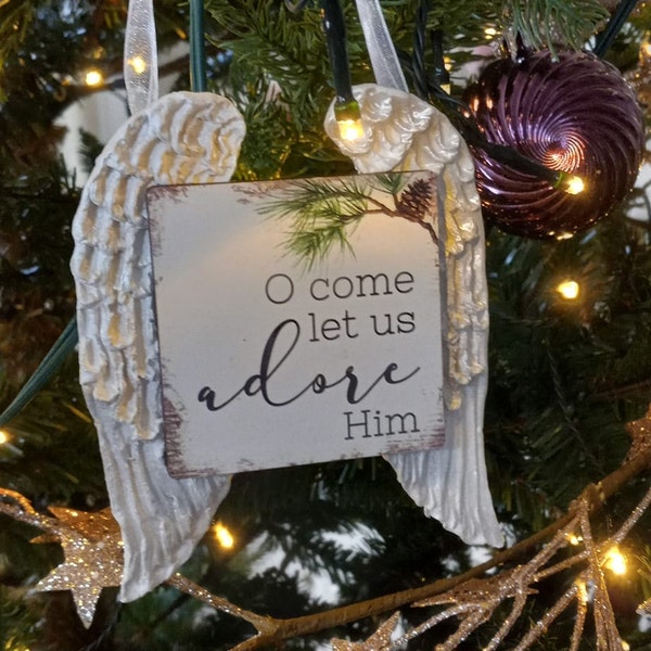 Unique Personalized Handmade Angel Wings Inspirational Cross “love You ...