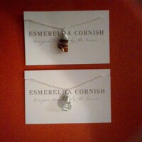 Cornish Sea Glass Sterling Silver Earrings / Handmade Jewelry From ...