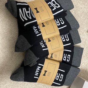 Custom Sock Labels Personalized Labels Perfect for Wedding or Groomsmen ...