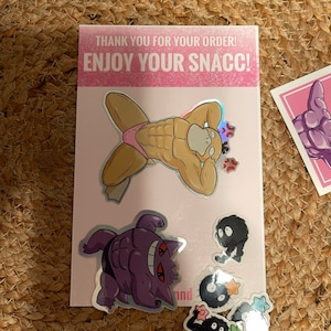 Suzume Sticker Set - Etsy