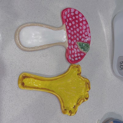 Ceramic Bee With Honeycomb Spoon Rest Handmade Kitchen Yellow - Etsy