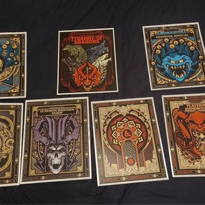 Nintendo NES Retro Video Game Box Art Reproduction Four 8.5x11 Poster ...