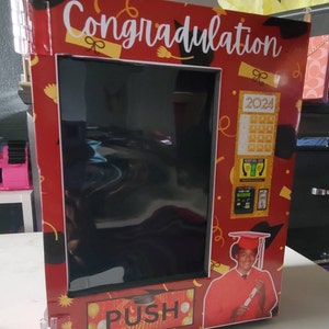 Claw Vending Machine DIY, Easter Basket, Templates, 3D Vending, Canva ...