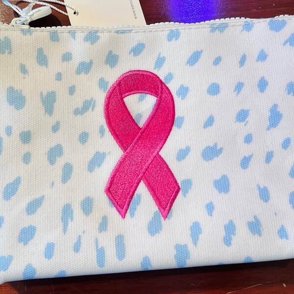 Cancer Ribbon Machine Embroidery Design, Fill Stitch Design, Cancer ...