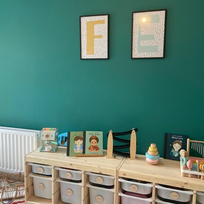 Alphabet Print, Alphabet Poster, Alphabet Nursery Print, Kids Room ...