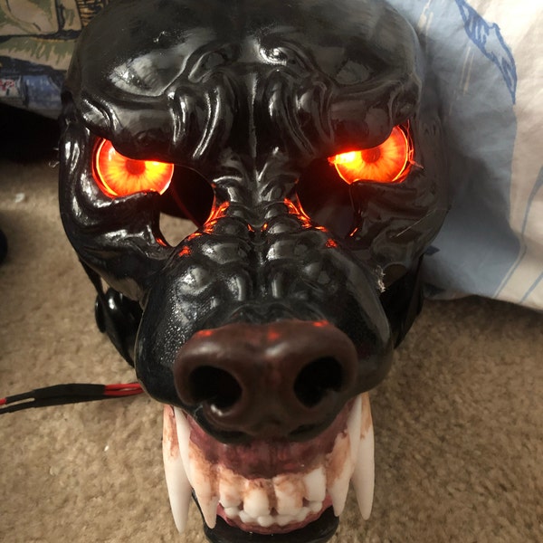 LED Costume / Fursuit Eyes (AA Pack) - Custom - 1.5" - 2" - Acrylic 3-D ...