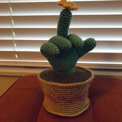 Cactus Hand CROCHET PATTERN / Amigurumi Cactus PDF English - Etsy Australia