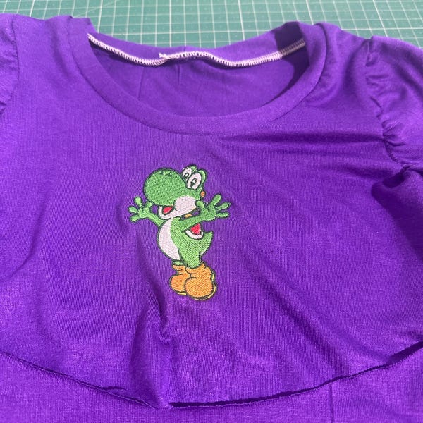 Yoshi Embroidery Design - 4 SIZES - Etsy