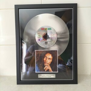 MUSIC STREAMING AWARD, Custom Vinyl Record, Award, Vinyl Record Plaque ...