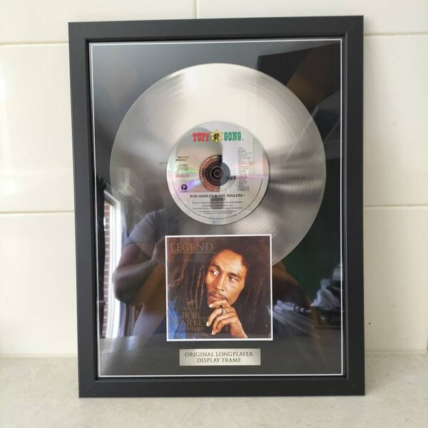 MUSIC STREAMING AWARD, Custom Vinyl Record, Award, Vinyl Record Plaque ...