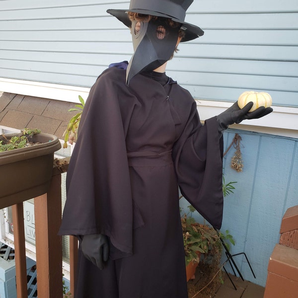 Plague Doctor Mask + Plague Doctor Hat PRINTABLE DIY. Plague Doctor ...