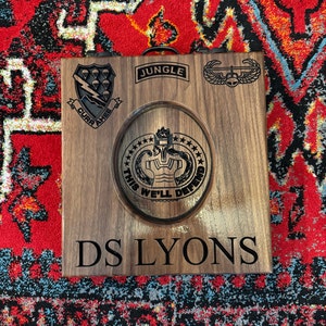 Engineer Castle Challenge Coin Holder, Army Engineer, USMC 1371, Combat ...