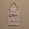 Powder Room Door Sign Bathroom Wall Plaque Dressing Room Home Wall ...