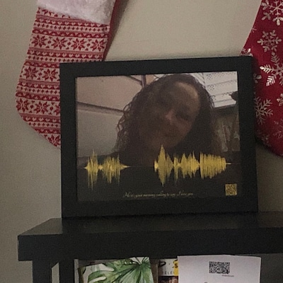 Voice Recording Memorial Gift Loss of Mother Gift Voicemail Soundwave ...