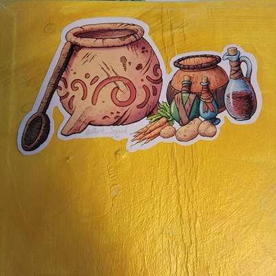 Fantasy Map Dnd Scroll Dungeons and Dragons Sticker - Etsy