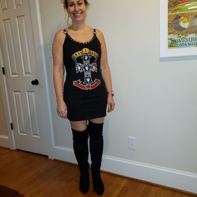 AC/DC, Rock Dress, Band Dress, Alternative Dress, Band Merch, Gift ...