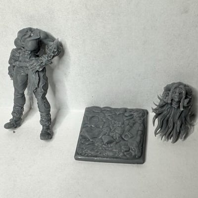 Elf Dragon Knight / Tabletop Model / Wargaming Miniature the Beholder ...