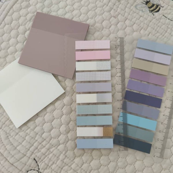 Transparent Sticky Annotation Tabs for Annotating Book Variety Color ...