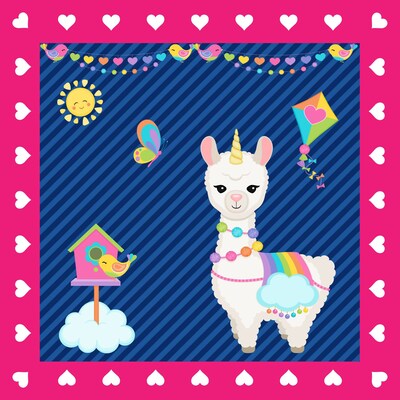 Llamacorns and Rainbows Clipart Unicorn Llamas Clipart Alpaca Clip Art ...