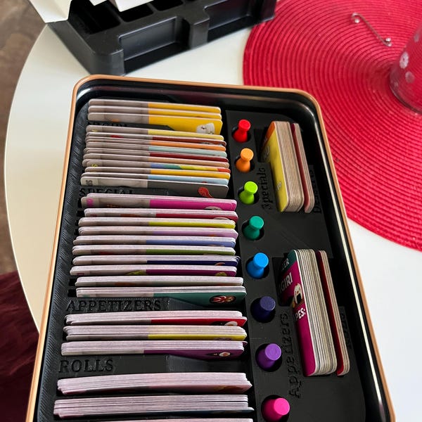 Wyrmspan Insert / Box Organizer With Individual Player Trays (supports ...