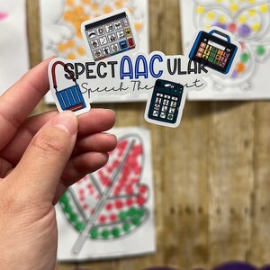 Hello I'm the SLP/SLPA Cute Sticker Speech Therapy - Etsy