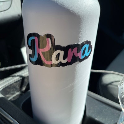 Custom Transgender Name Stickers Waterproof Vinyl Pride Sticker for ...