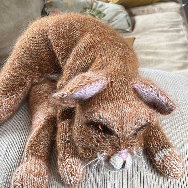 KNITTING PATTERN - Cat - Etsy