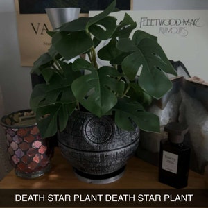 Death Star / Star Wars / Planter / Hand Painted - Etsy