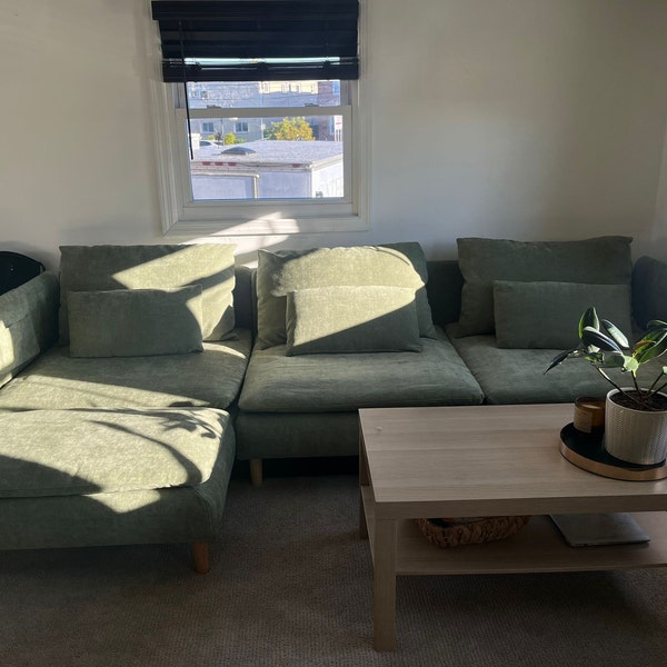 SODERHAMN Cover, Custom Made Covers to Fit Soderhamn 4 Seat With Chaise ...
