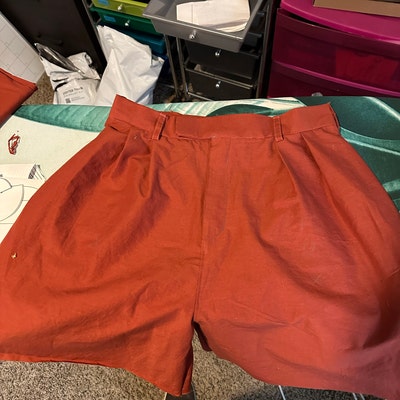 Wide Pleated Shorts high Waisted Digital PDF Sewing Pattern - Etsy